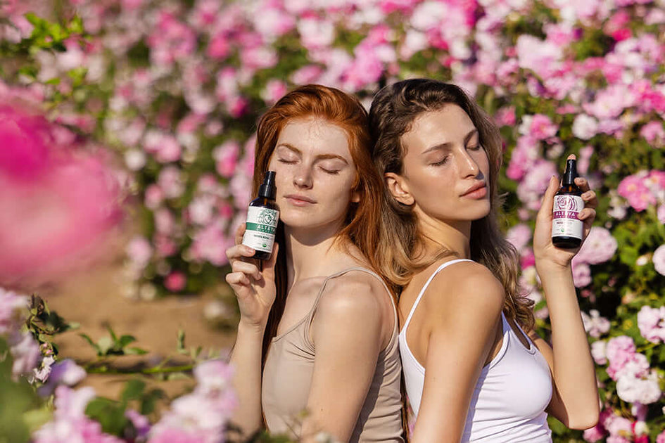 Award-Winning Organic Rose Otto Skincare by Alteya Organics