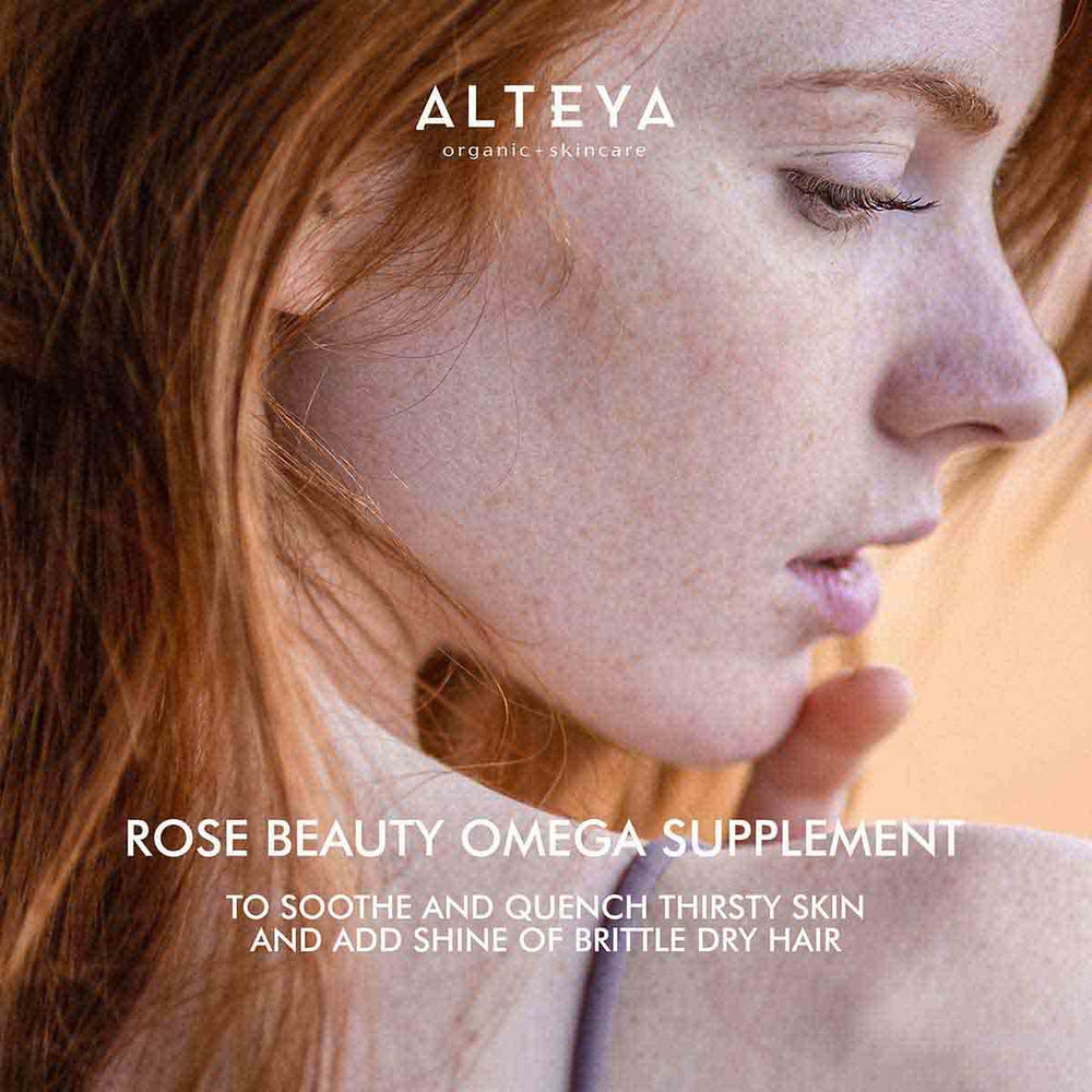 Rose Beauty Omegas Skin & Hair Organic Dietary Supplement