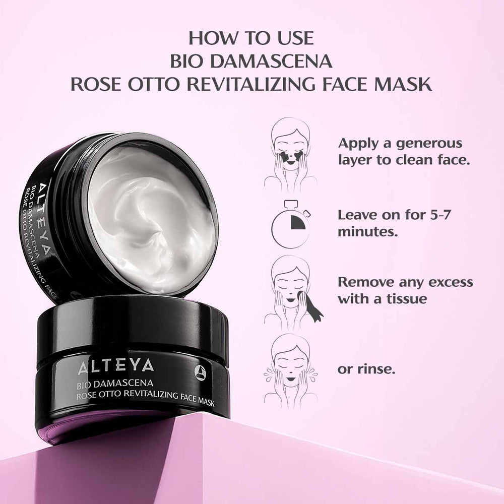 Bio Damascena Rose Otto Revitalizing Face Mask